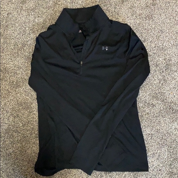Tops | Long Sleeve Semifitted Under Armor Half Zip | Poshmark
